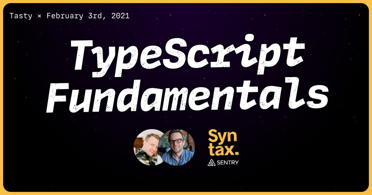 TypeScript Fundamentals - Syntax #324