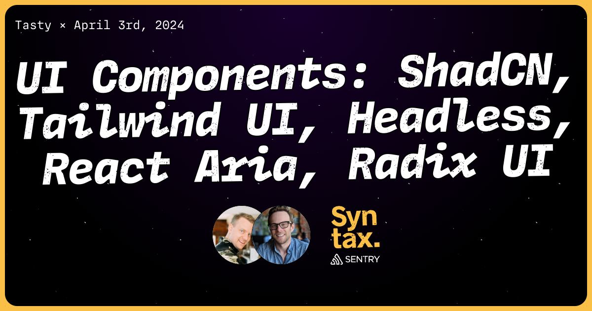 Ui Components Shadcn Tailwind Ui Headless React Aria Radix Ui